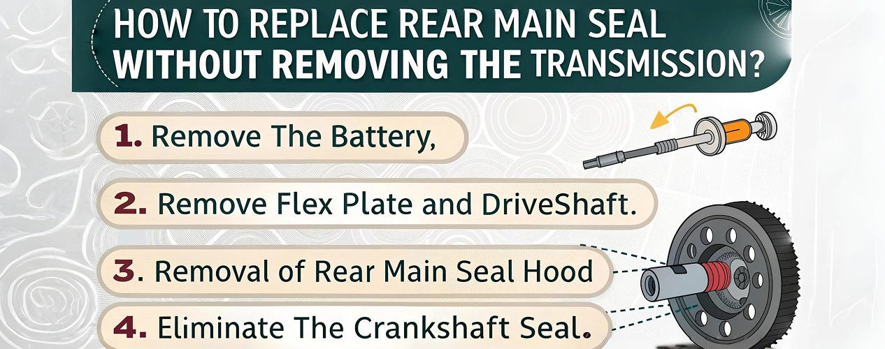 Replacing a Rear Main Seal Without Removing the Transmission