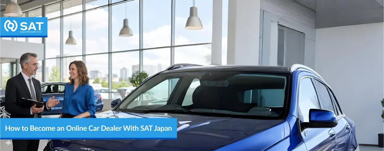 How to Become an Online Car Dealer With SAT Japan?