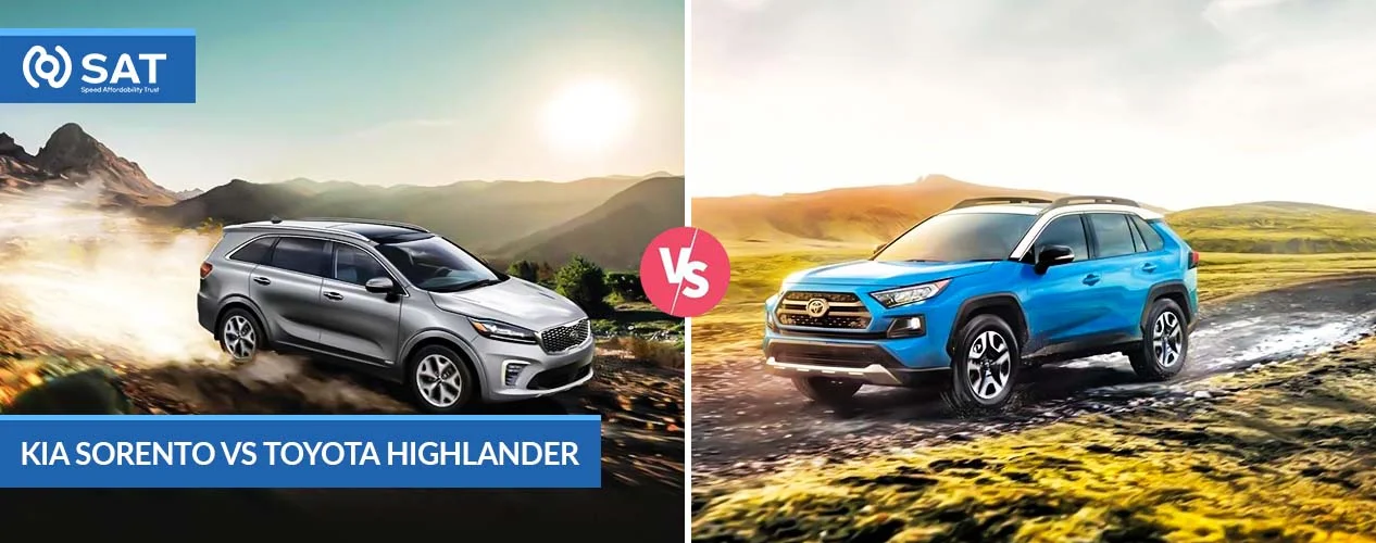 Kia Sorento vs Toyota Highlander – Car Comparison