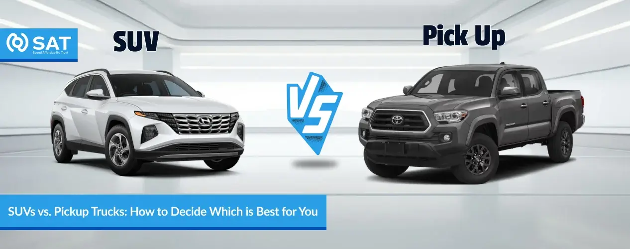 SUVs vs. Pickup Trucks: How to Decide Which is Best for You