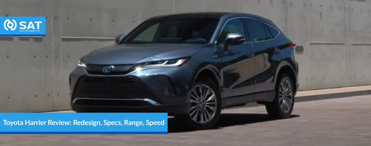 Toyota Harrier Review: Redesign, Specs, Range, Speed