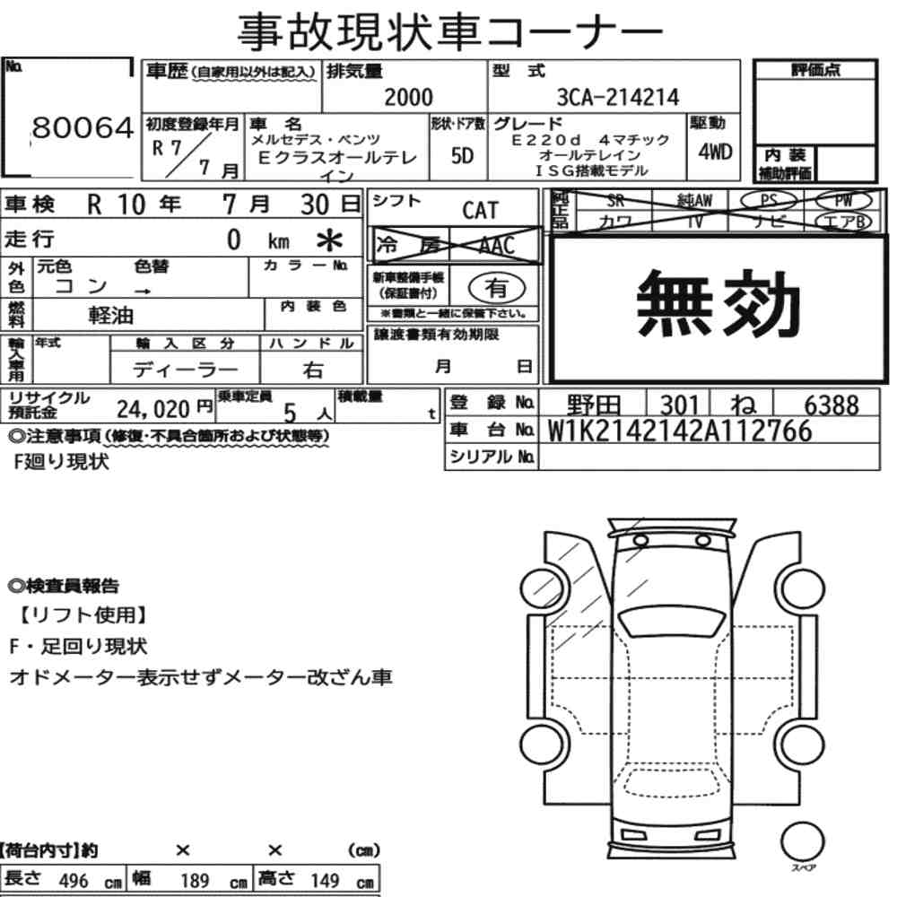 2025 Mercedes Benz E-class | 2000 cc Other | Unspecified | SAT Japan ...